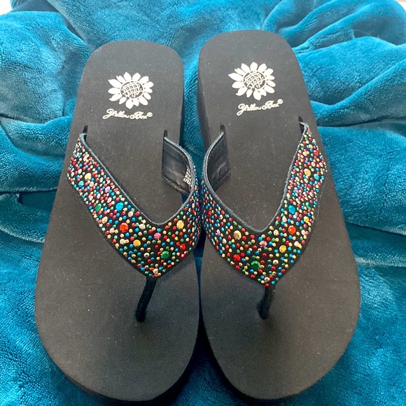 Yellow Box | Shoes | Nwot Yellow Box Flip Flops | Poshmark